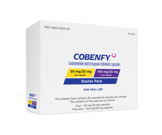 Cobenfy™ (xanomeline and trospium chloride) Dosing | For HCPs